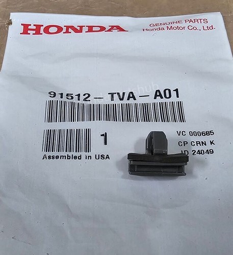 (Qty 1) 2018-2022 Honda Accord Sport Trunk Spoiler Clip (Gray)(Seal ...