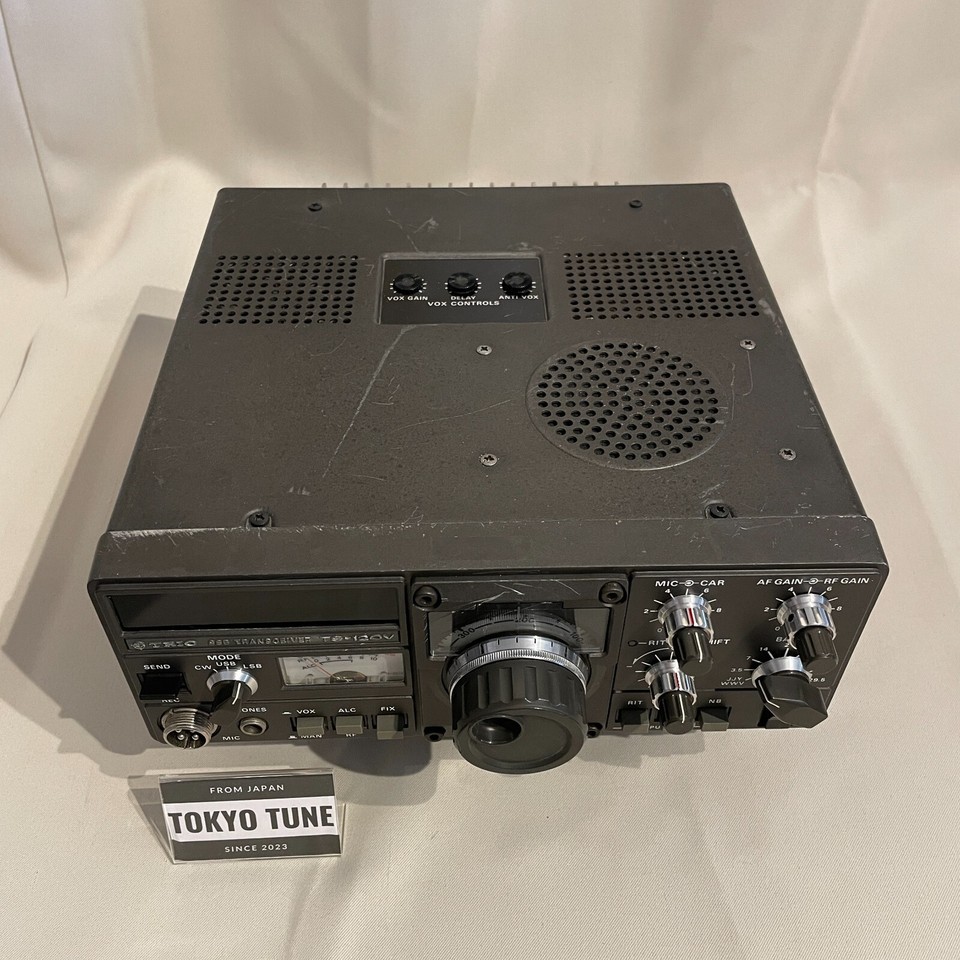 KENWOOD TRIO TS-120V HF Band CW/SSB 10W Transceiver Amateur Ham Radio ...