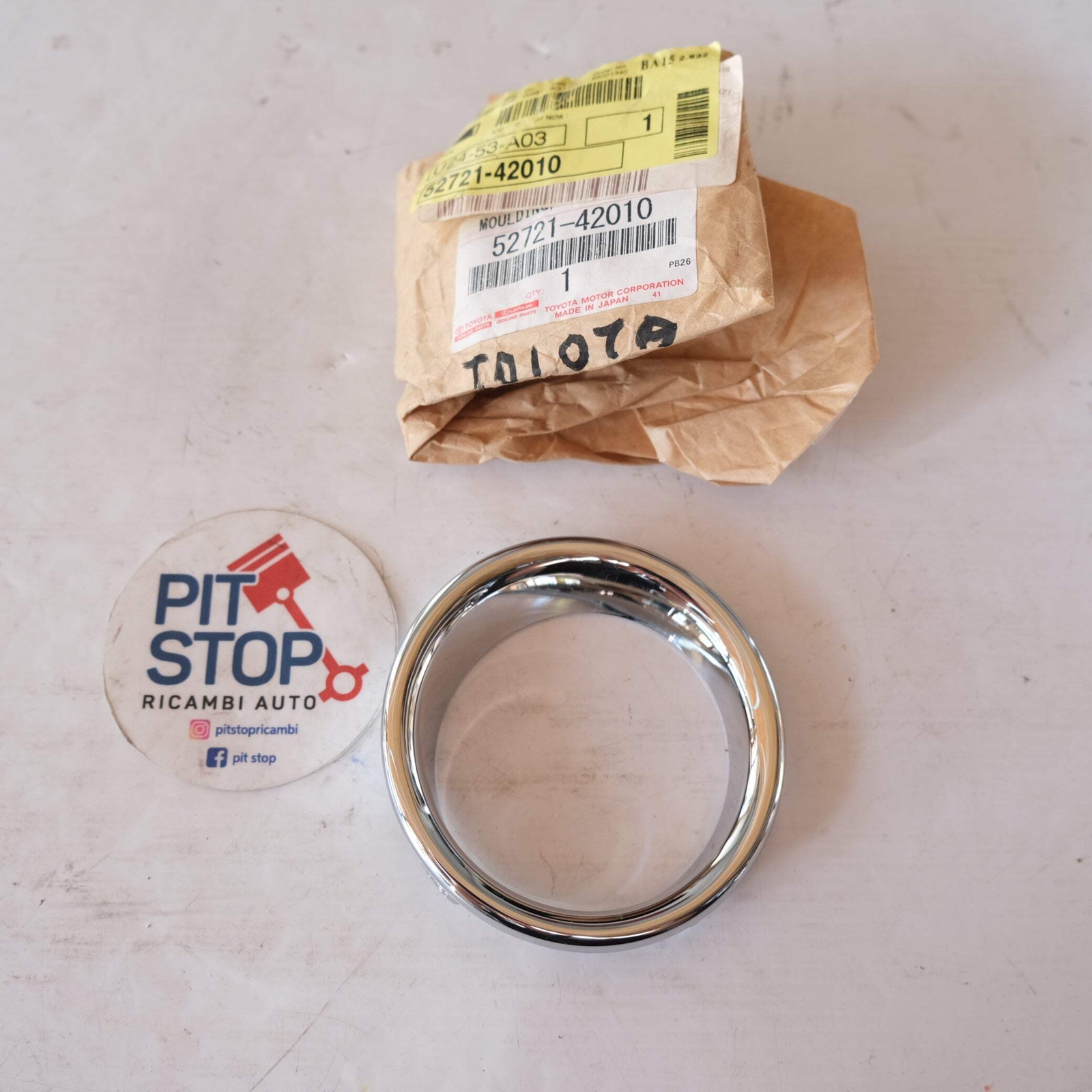 52721-42010 MODANATURA FENDINEBBIA CERCHIO TOYOTA RAV4 2016 10G | eBay