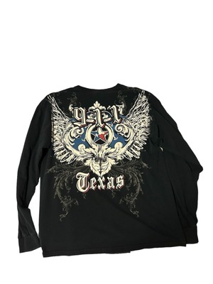 Black y2k texas Longsleeve #y2k | eBay