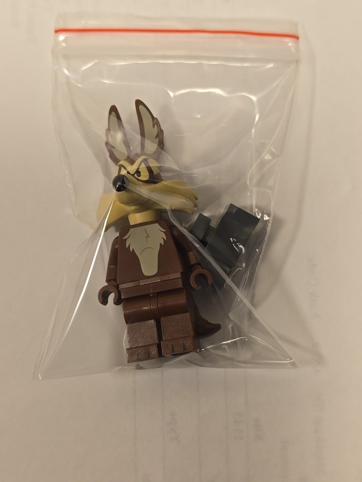 LEGO Wily E Coyote minifigure CMF Series Looney Tunes 71030 mini figure ...
