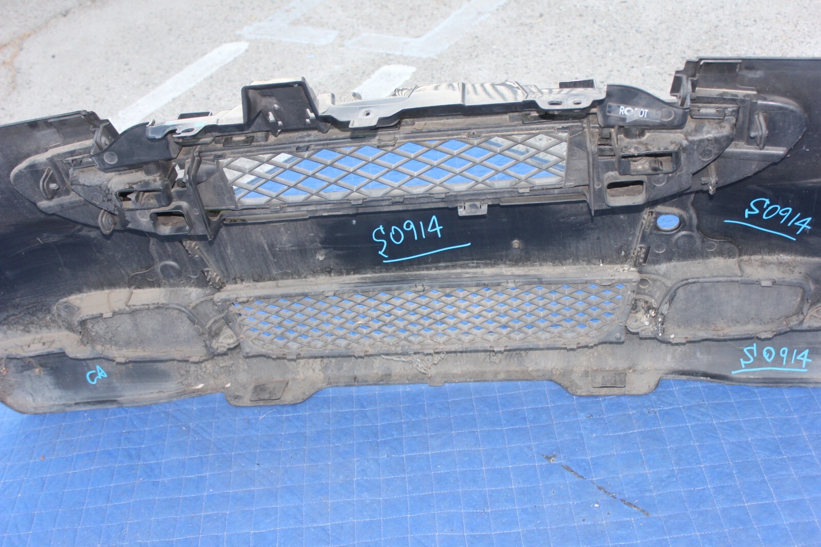 08-12 SMART CAR FORTWO FOR TWO FRONT BUMPER FENDER ASSEMBLY GENUINE OEM ...