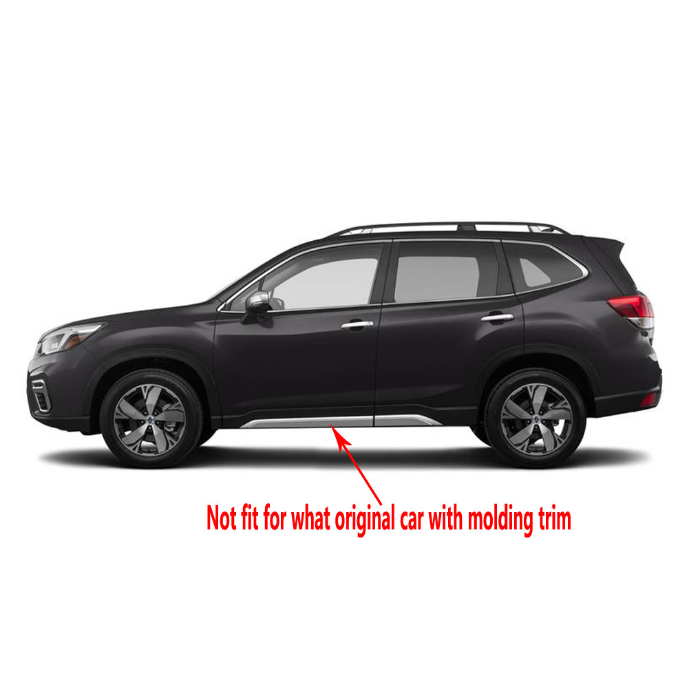 For Subaru Forester 2019-2024 Stainless Steel Body Side Door Molding ...
