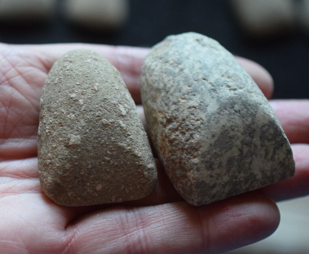 2 Sahara Neolithic hard stone celts | eBay