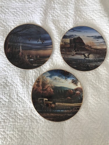 Terry Redlin collector plates - Lot Of 3 Heartland Collection 1995 ...