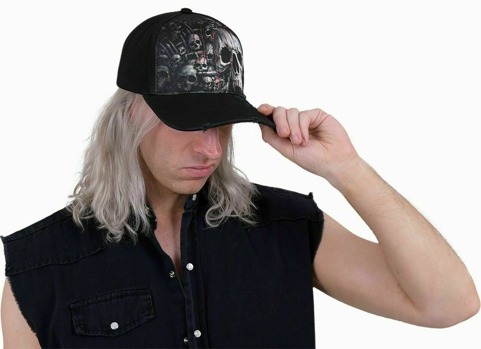 Spiral Direct DEATH RIBS Baseball Cap/Hat/Skulls/Tribal/Tattoo/Goth Cap ...