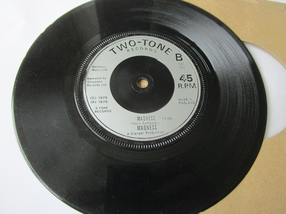 Madness The Prince Two-Tone Records CHS TT3 Silver Injn Vinyl 7inch ...