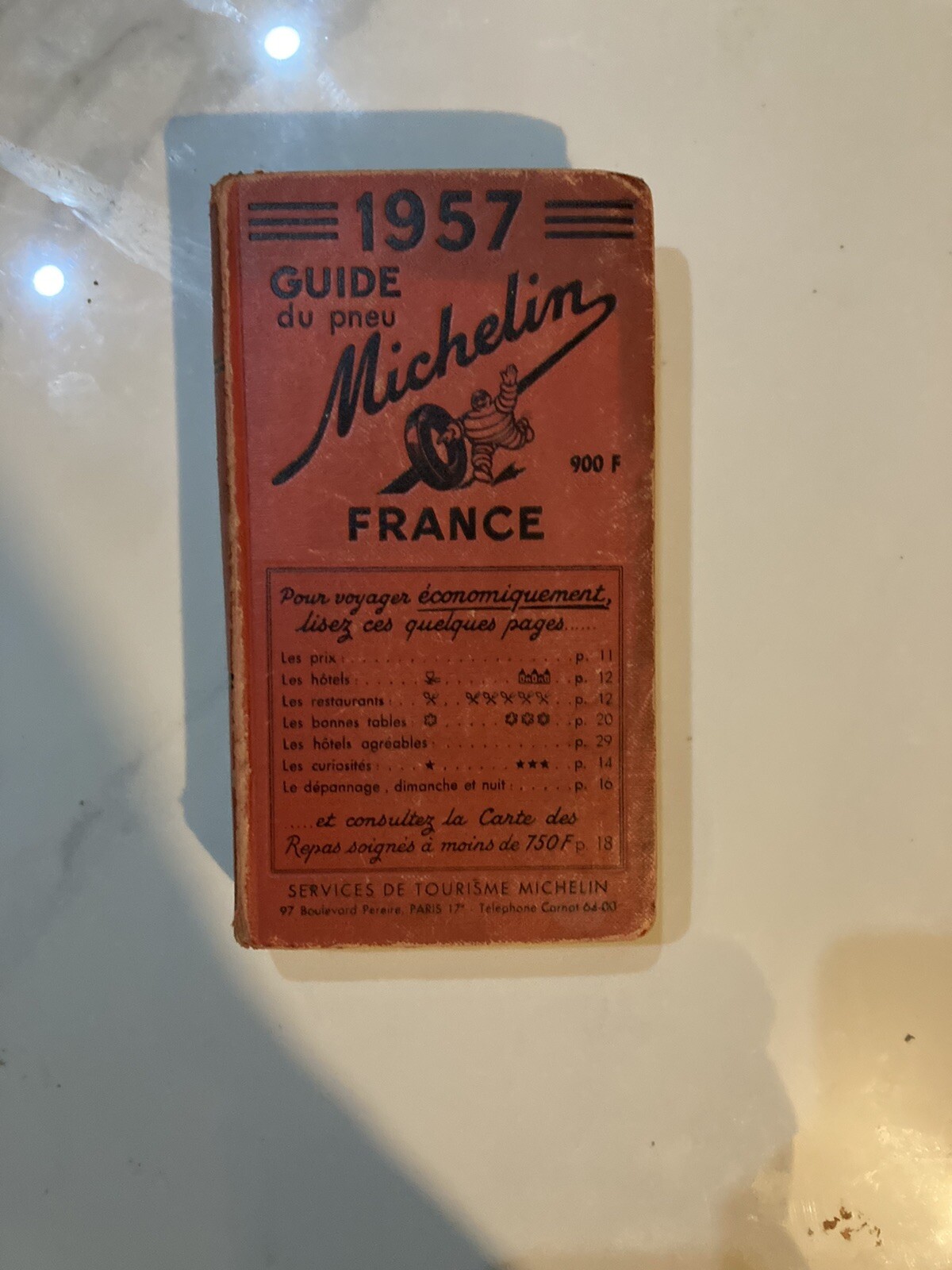 GUIDE MICHELIN 1957 | eBay