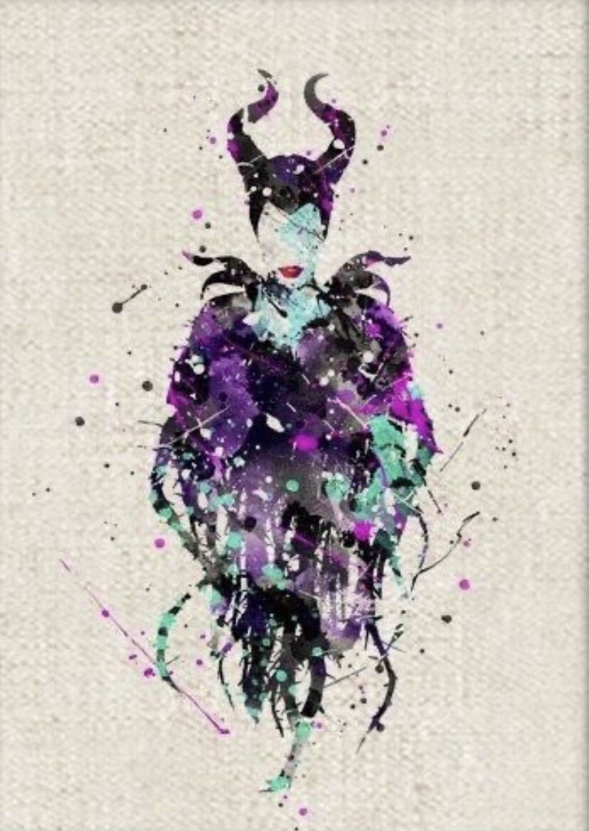 Maleficent Painting The New And The Old Maleficent | Cookie Connection