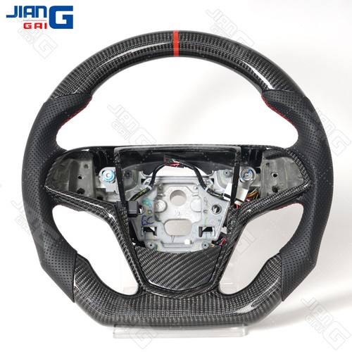 Real Carbon Fiber Sport Steering Wheel For Cadillac ATS-L ATS-V 2013 ...