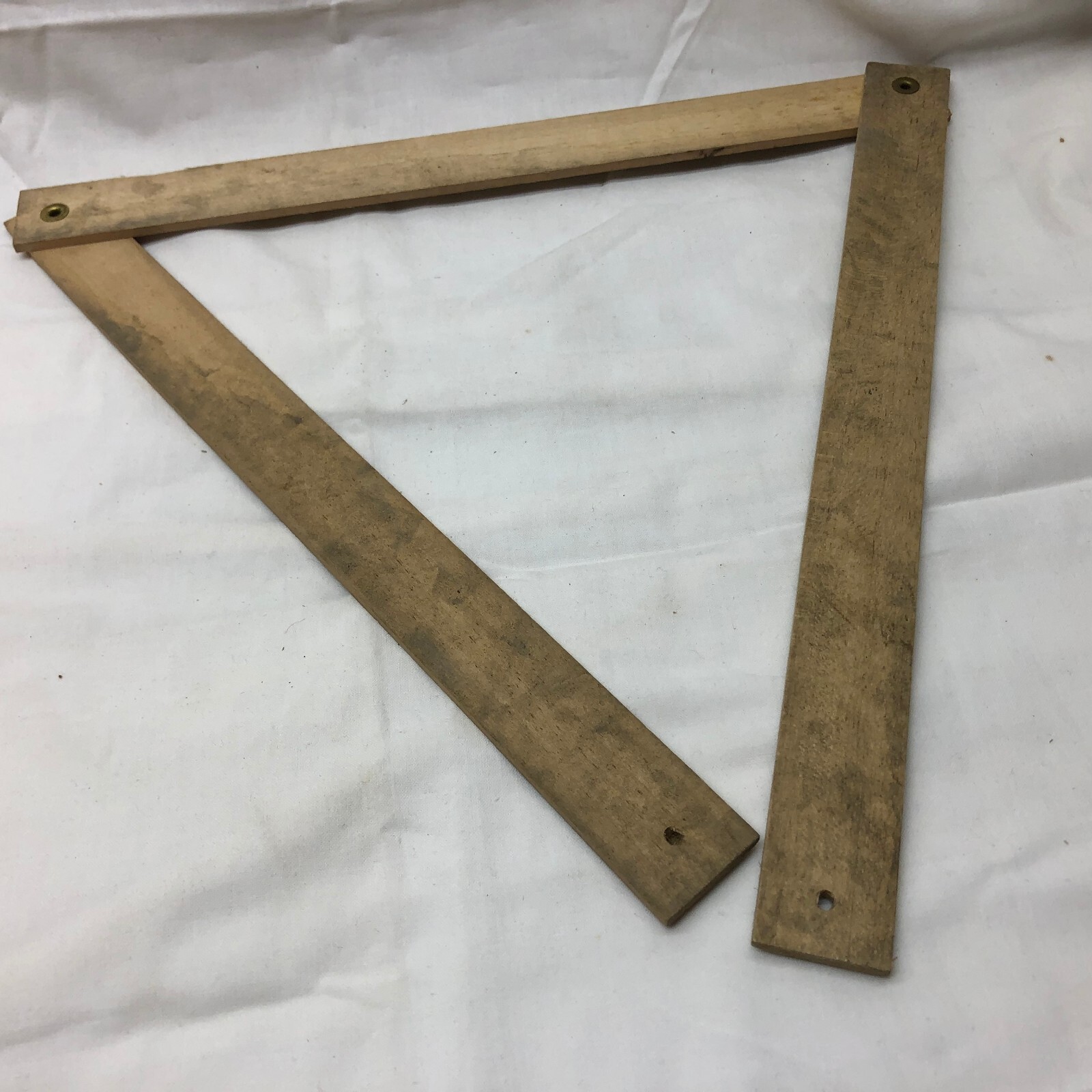 Vintage Tri-Folding Wood Yard Stick Champion | eBay