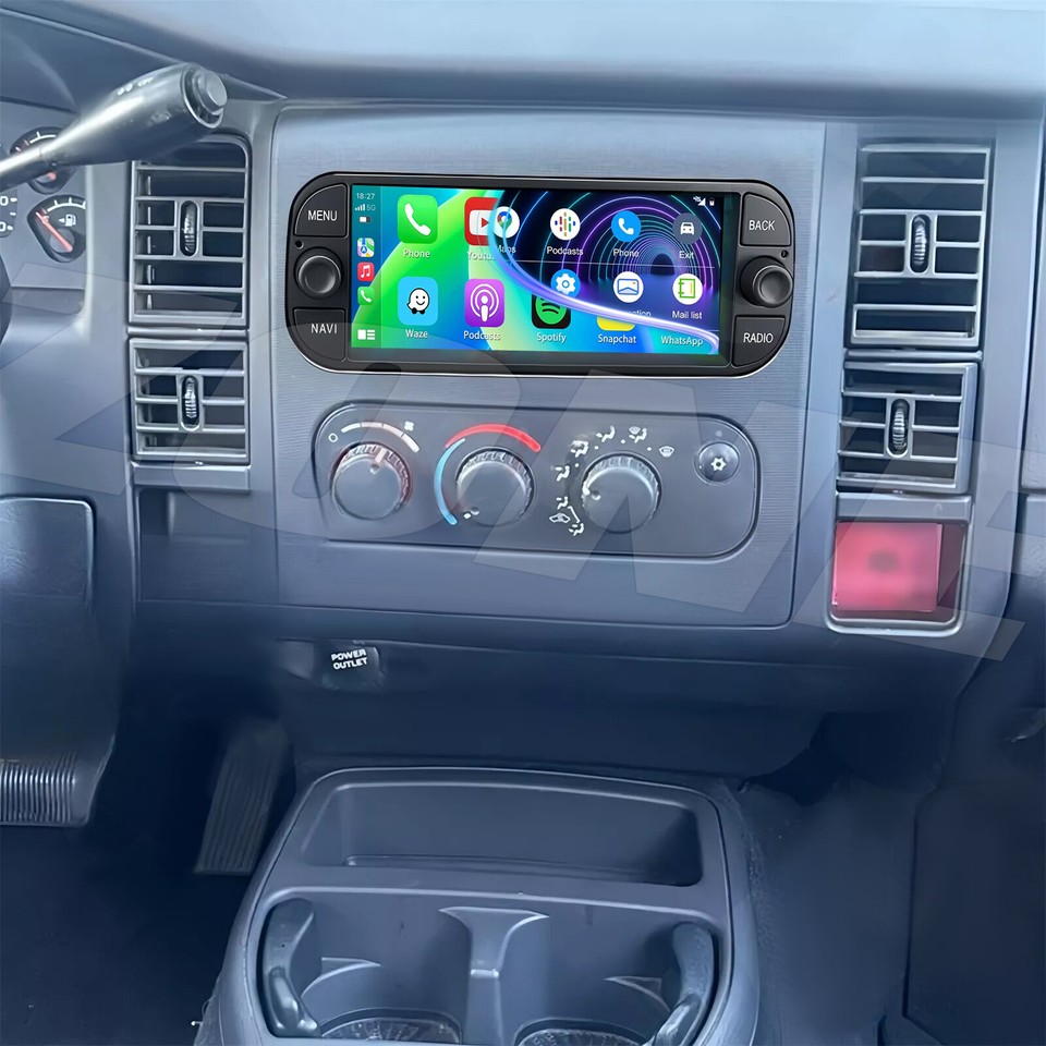 6.86" Android 13 Carplay For 2001-2004 Dodge Dakota Car Stereo Radio ...