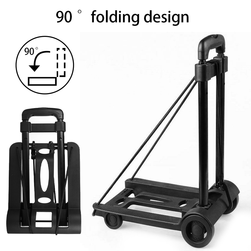 35kg/80kg Heavy Duty Sack Truck Folding Portable Hand Truck Hand ...
