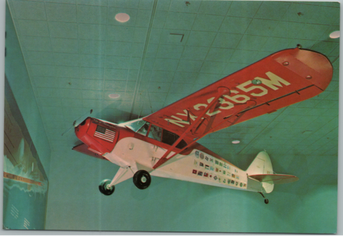Vintage Postcard Piper PA-12 City Of Washington National Air And Space ...