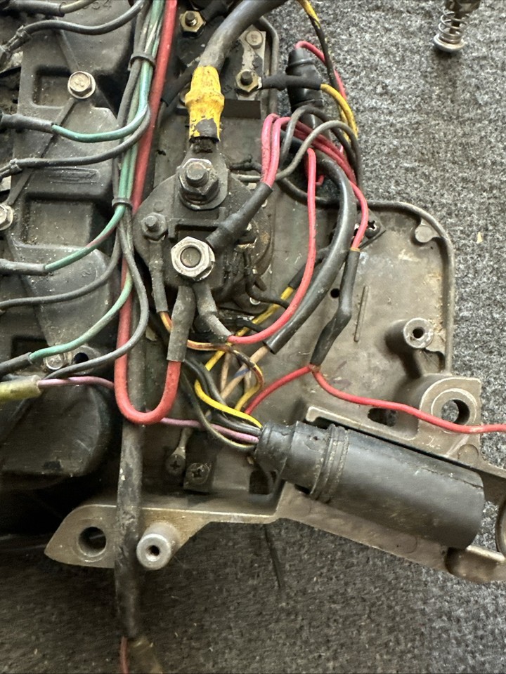 Mercury Outboard 115 125hp Ignition System Coils timer base Power Pack ...