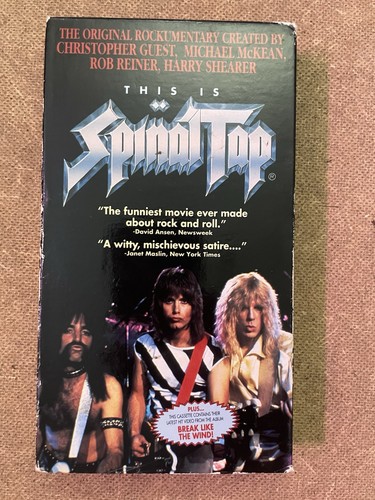 This Is Spinal Tap (VHS, 1992), Comedy / Rock N Roll Mockumentary | eBay