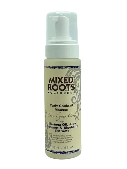 Mixed Roots Compounds Curly Cocktail Mousse with Moringa Oil Extracts ...