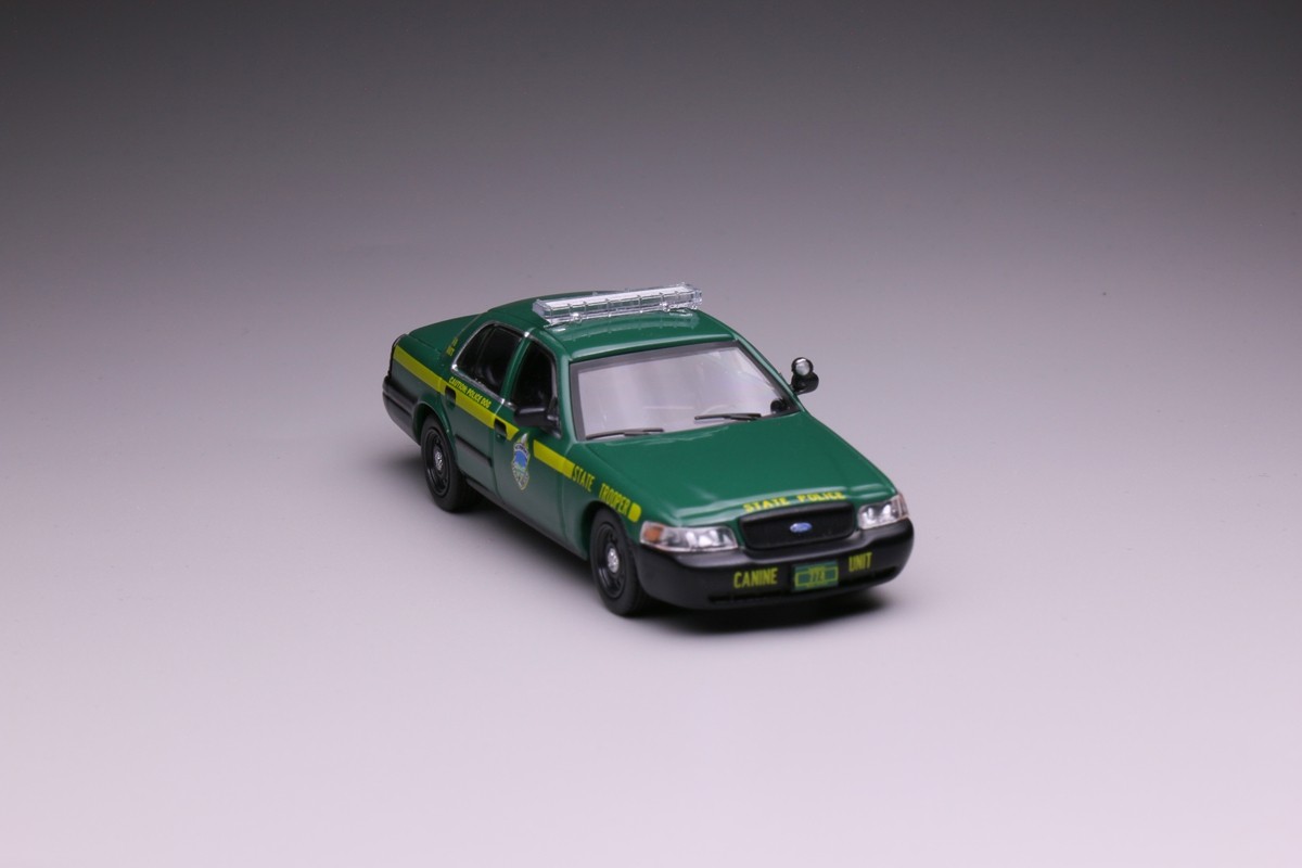 596 1/64 Ford CV CROWN Las Vegas Police/Vermont State Police Diecast ...