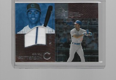 2004 UPPER DECK REFLECTIONS BASEBALL COREY PATTERSON JERSEY #141 | eBay