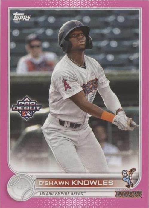 2022 Topps Pro Debut - D'Shawn Knowles #PD-131 Fuchsia /199 (RC) for ...
