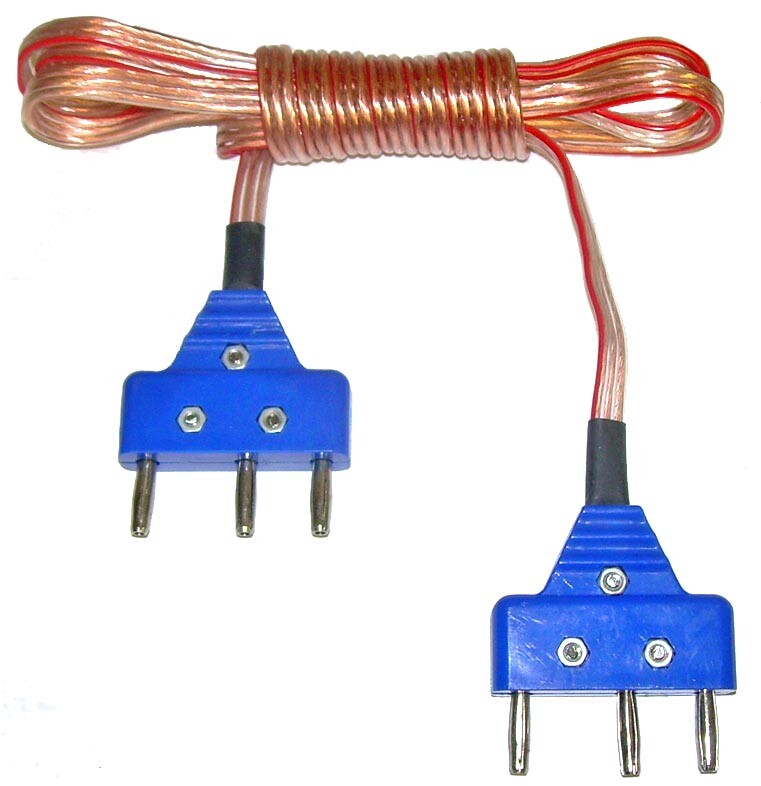 Regulation competition Fencing Epee body cord wire with three prong ...