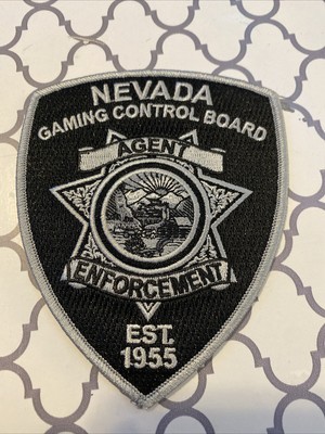 Nevada Gaming Control Board Enforcement Agent Patch SUBDUED NEW | eBay