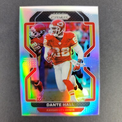 Dante Hall SILVER 2021 Panini Prizm Kansas City Chiefs #197 NFL ...