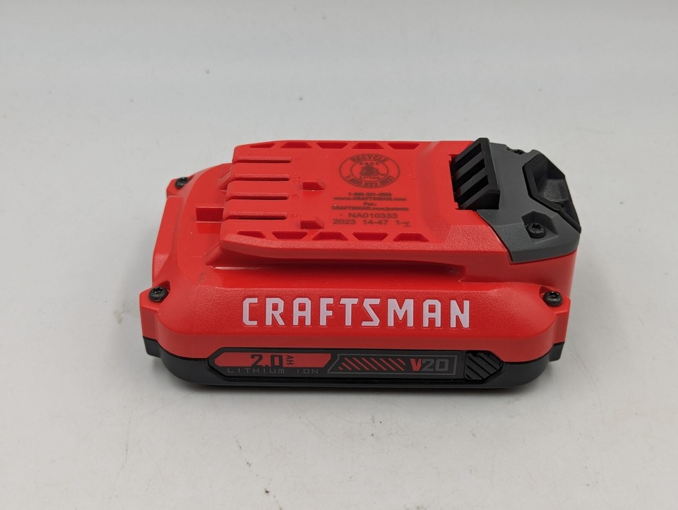 Craftsman CMCB202 2.0 Amp-Hour Lithium-Ion Battery 885911548656| eBay