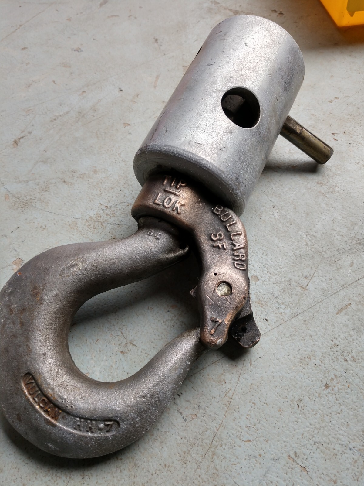 Bullard SF #7 safety lock crane hook | eBay