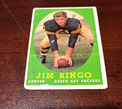 1958 Topps #103 Jim Ringo Green Bay Packers | eBay
