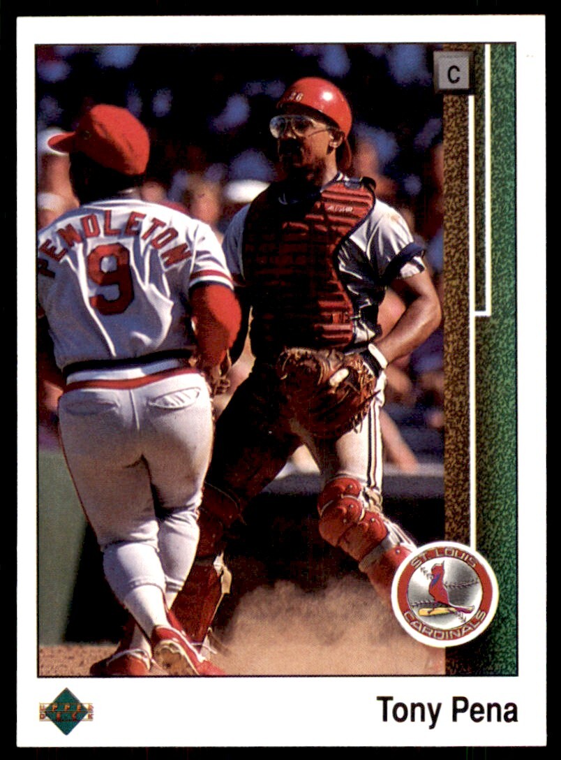 1989 Upper Deck Tony Pena Baseball Cards #330 | eBay