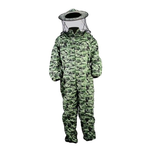 Beekeeper Suit Camouflage Outfit Ventilated Hood Sting Proof Beekeeping ...