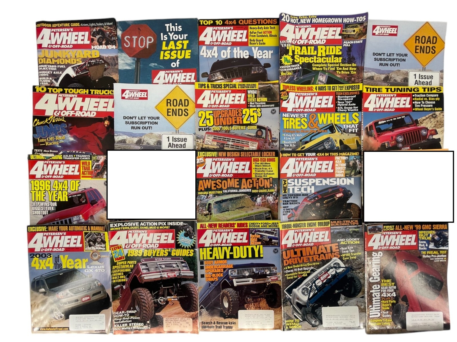 Vintage Lot of 18 Magazines Petersen's 4 Wheel & Off-Road #2 | eBay