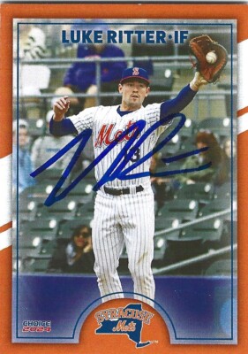 Luke Ritter Signed Autographed 2024 Syracuse Mets Team Set | eBay