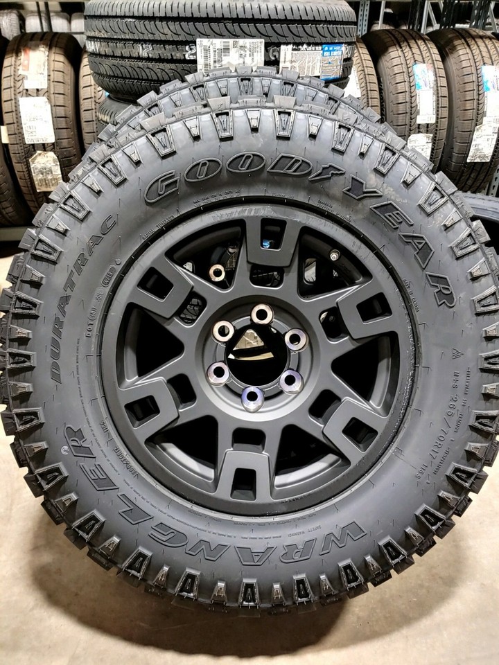 Toyota TRD Pro Wheels 17" Matte Black Set of 4 Tacoma 4Runner ...
