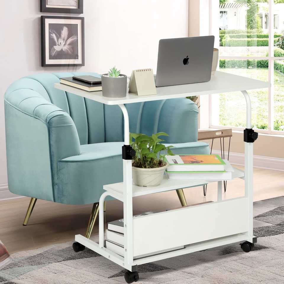 Laptop Desk Adjustable Desk Small Standing Desk Home Office Desks for ...
