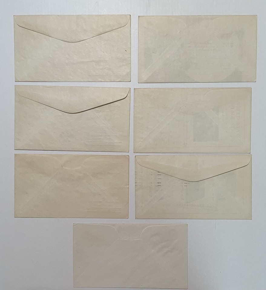 1941 Airmail 1st Day Cover FDC C25 C31 COMPLETE SET 6 Fidelity Stamp Co ...