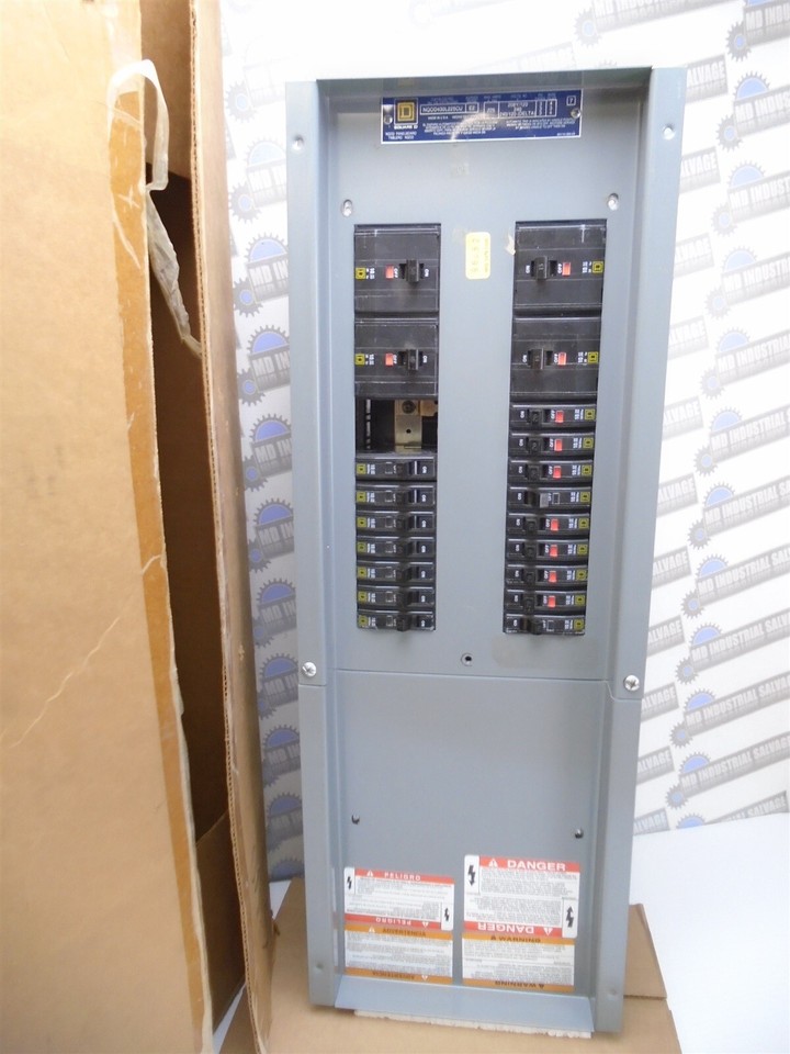 SQUARE D - NQOD430L225CU - 225A - INTERIOR PANELBOARD -w/ NEW QOB ...