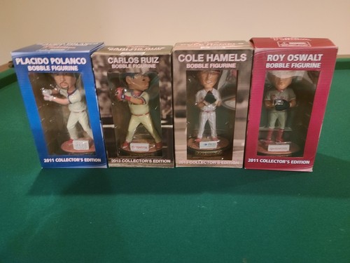 New MLB Philadelphia Phillies Bobblehead Bundle Lot 4 Planco Ruiz ...