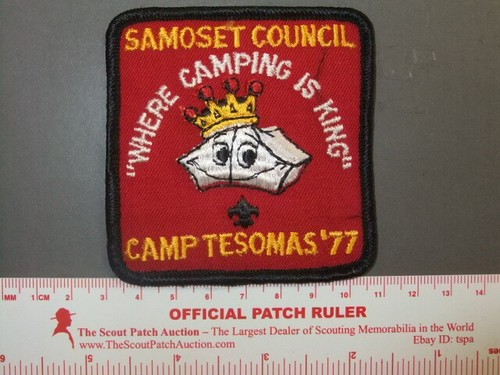 Boy Scout Camp Tesomas 1977 WI 1643X | eBay
