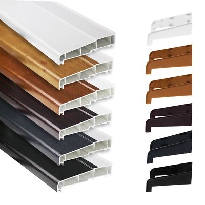 uPVC Window Door Cill 150mm Eurocell Plastic External PVC Sill 2m & 2 ...