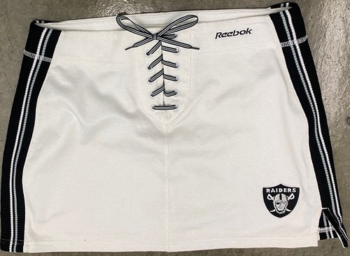 Vintage Los Angeles Oakland Raiders Drawstring Skirt Raiderettes Reebok ...