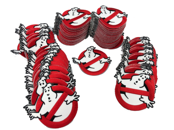 6-GB Ghostbusters Patch Mooglie Proper size, thickness, and thread ...
