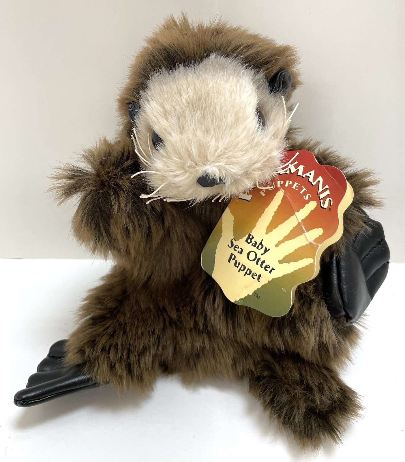 Folkmanis Baby Sea Otter Hand Puppet Plush Toy | eBay