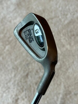 PING I3 BLADE BLACK DOT #3 IRON WITH A PING STEEL SHAFT AND A PING GRIP ...