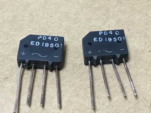(2 PC) EDI PD40 Diode Bridge Rectifier 400V 2A NSN# 5961-01-009-7700 | eBay
