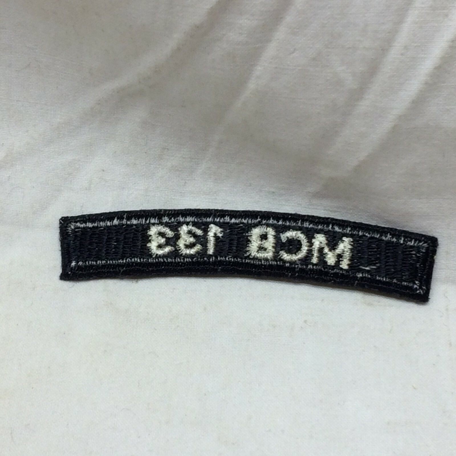 Military Patch Arc Tab Badge MCB 133 | eBay
