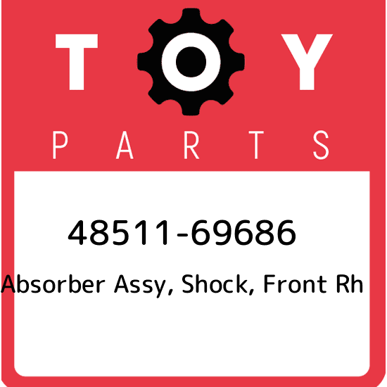 4851169686+Genuine+Toyota+Absorber+Shock+FR+48511-69686 for sale online ...