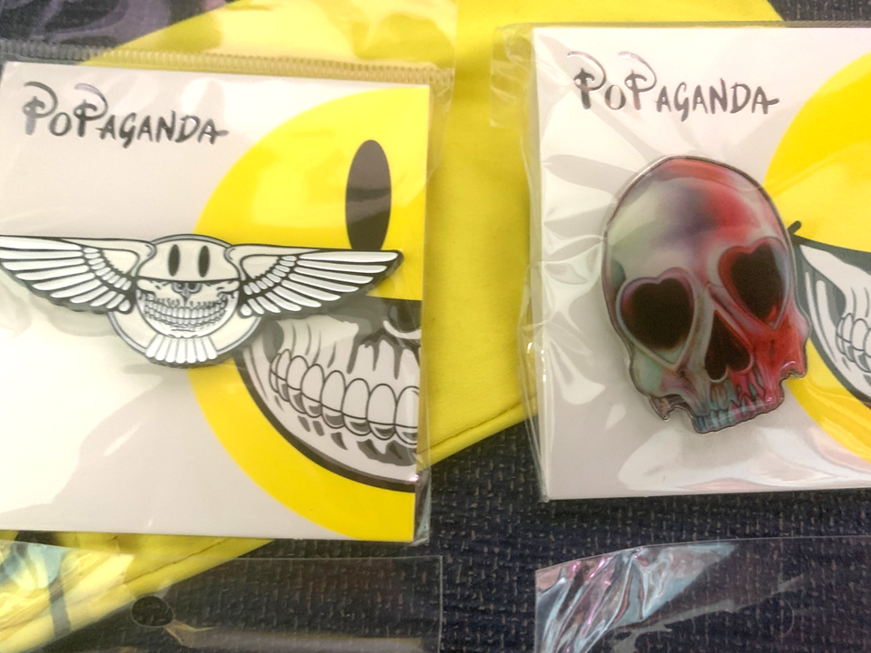 Ron English Popaganda Collector Pin Set of 4 | eBay