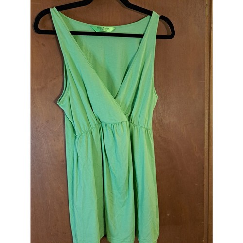 Women's French Dressing Green Tank Top SZ XL | eBay
